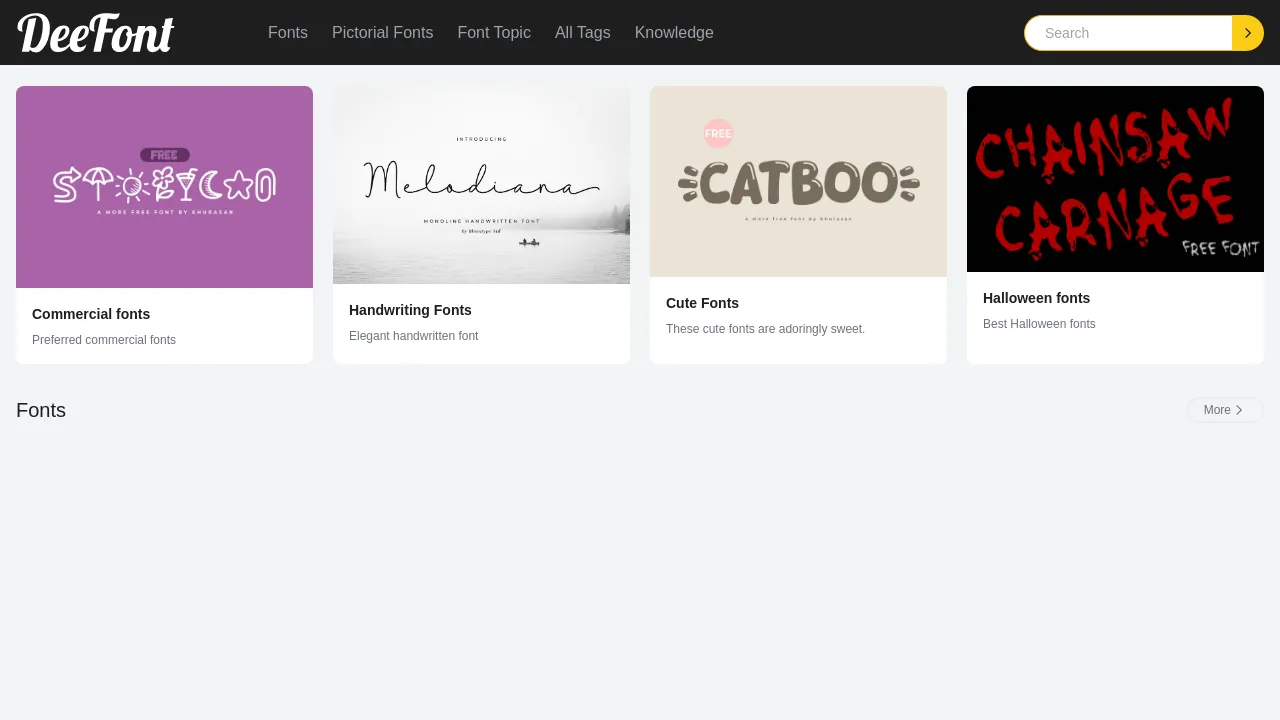 DeeFont AI Font Preview - BestofAI